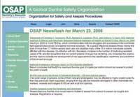 OSAP... The Industry’s Resource for Safety & Infection Control ...