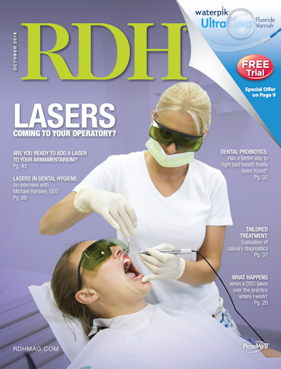 Volume 38, Issue 10 | Registered Dental Hygienist (RDH) Magazine