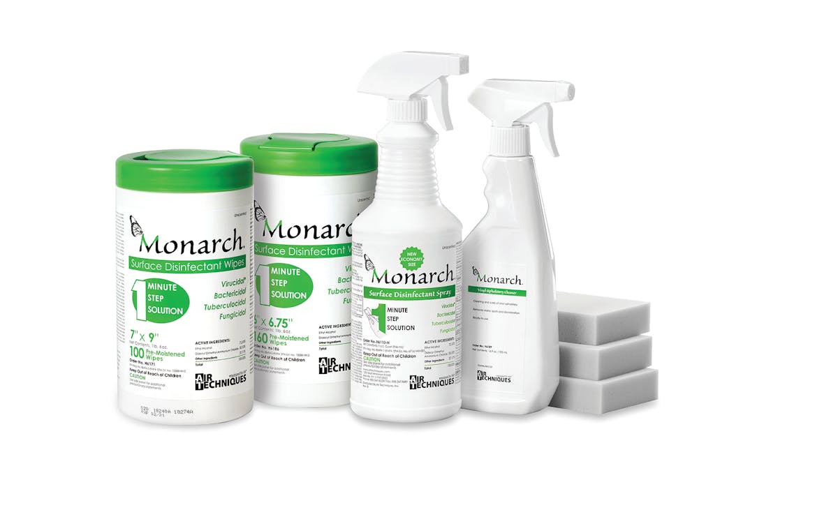 Chairside impact: Monarch Vinyl Upholstery Cleaner | Registered Dental ...