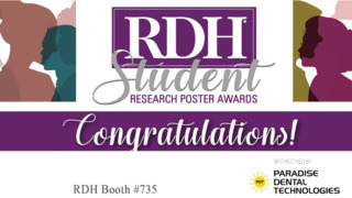 RDH Student Poster: Third place winners in informational | Registered ...