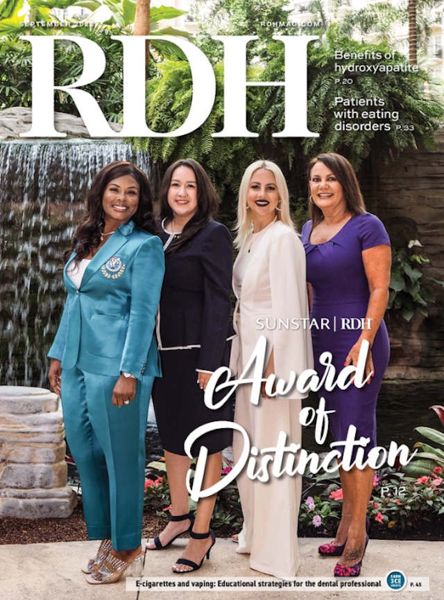 Volume 42, Issue 9 (September 2022) | Registered Dental Hygienists