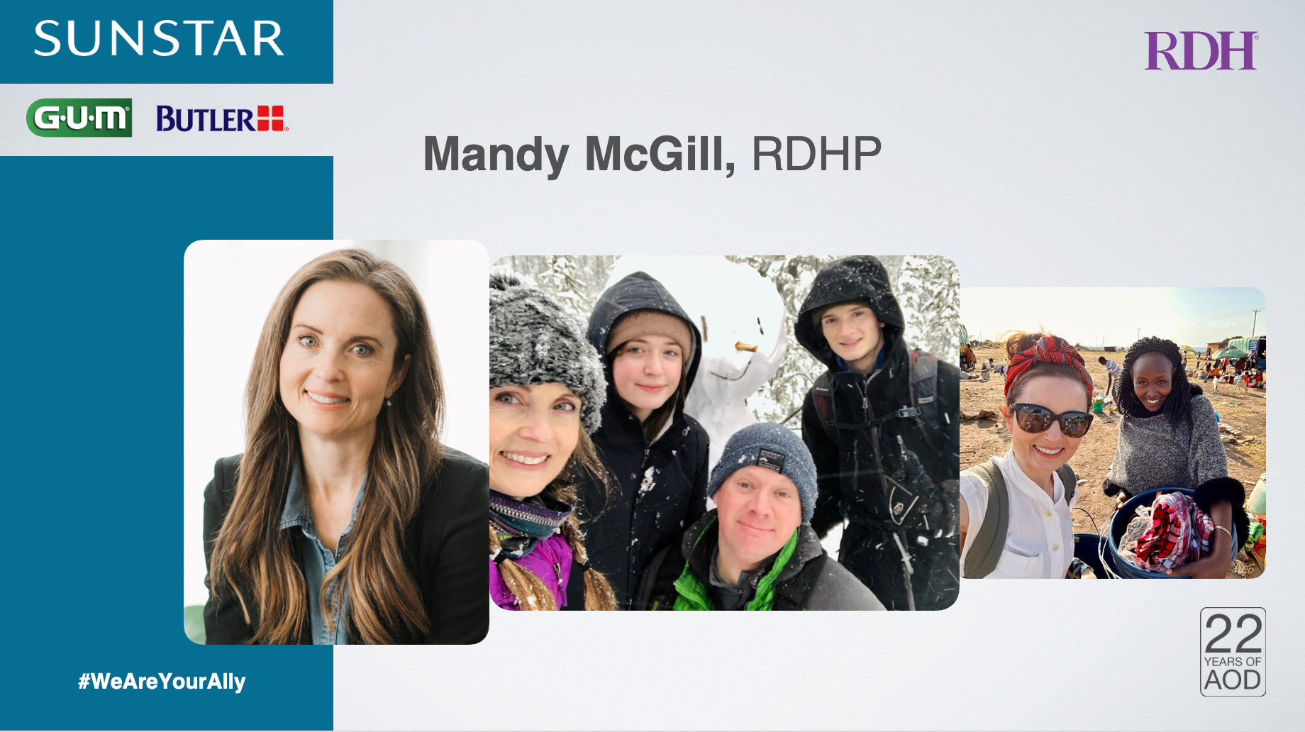 Sunstar/RDH Award of Distinction winner: Mandy McGill | Registered ...